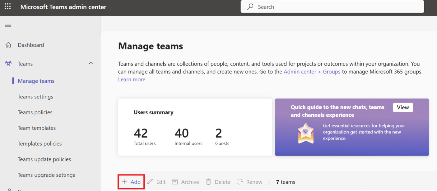 What is a Microsoft Teams Team?